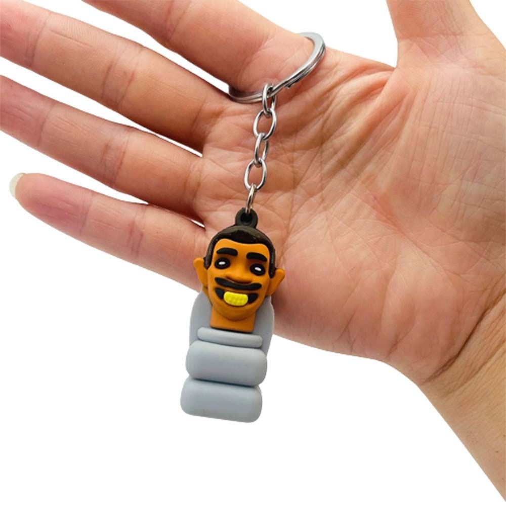 JPTD Skibidi Toilet Anime Skibidi Toilet Keychain Skibidi Bop Bop Tv ...