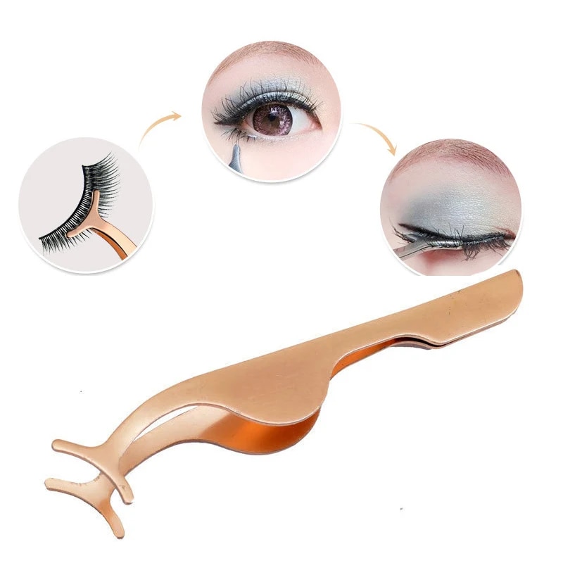 Magnetic False Eyelashes Extensions Make Up mink strip eye lashes ...