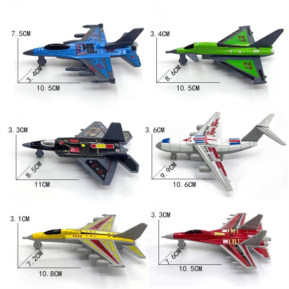 Interactive Toys Simulation Aircraft Toys Diecast Gliding Airplane ...