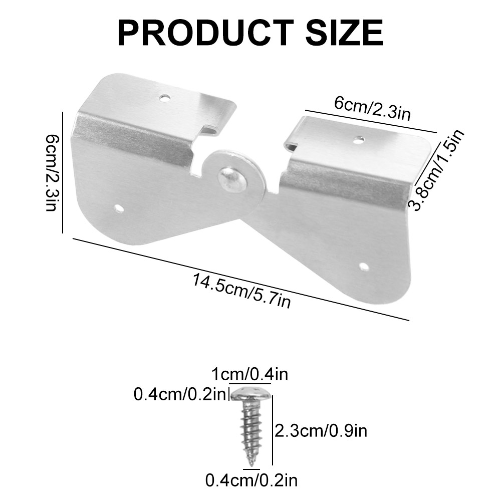 Easy Installation Innovative Flip Design Gutter Extension Hinge Water ...