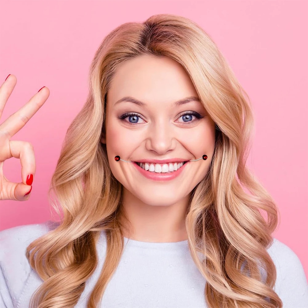 Face Dimple Trainer Creative Face Muscle Exerciser Easy To Wear Face ...