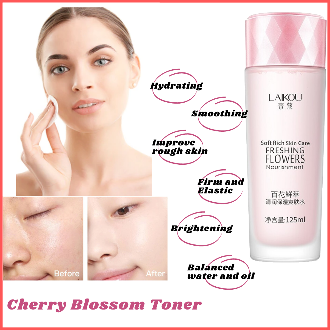 Japan Sakura Flower Toner Melasma and freckles remover For All Types Of ...