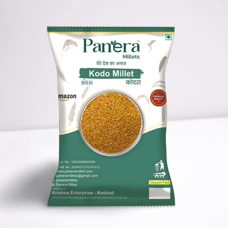 Kodo Millet (Unpolished) | Kodri | Natural Grains 500g - (Kodra/Varagu ...