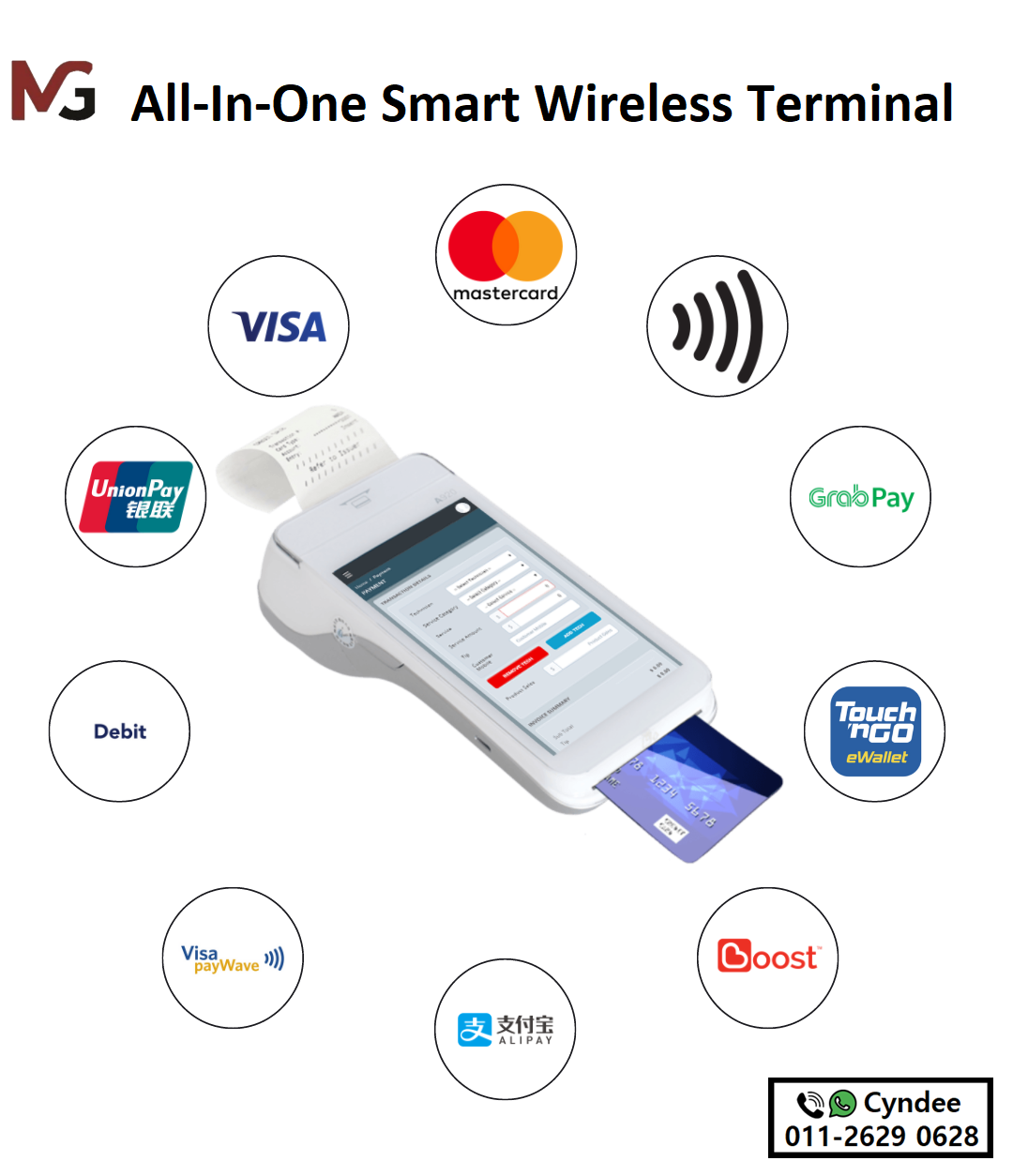 All-in-one In Store Smart Payment Terminal - Credit Card, Debit Card ...