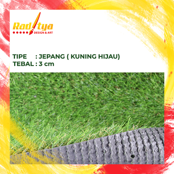 Rumput Sintetis 1 Meter Rumput Sintetis Meteran Type Swiss Rumput ...
