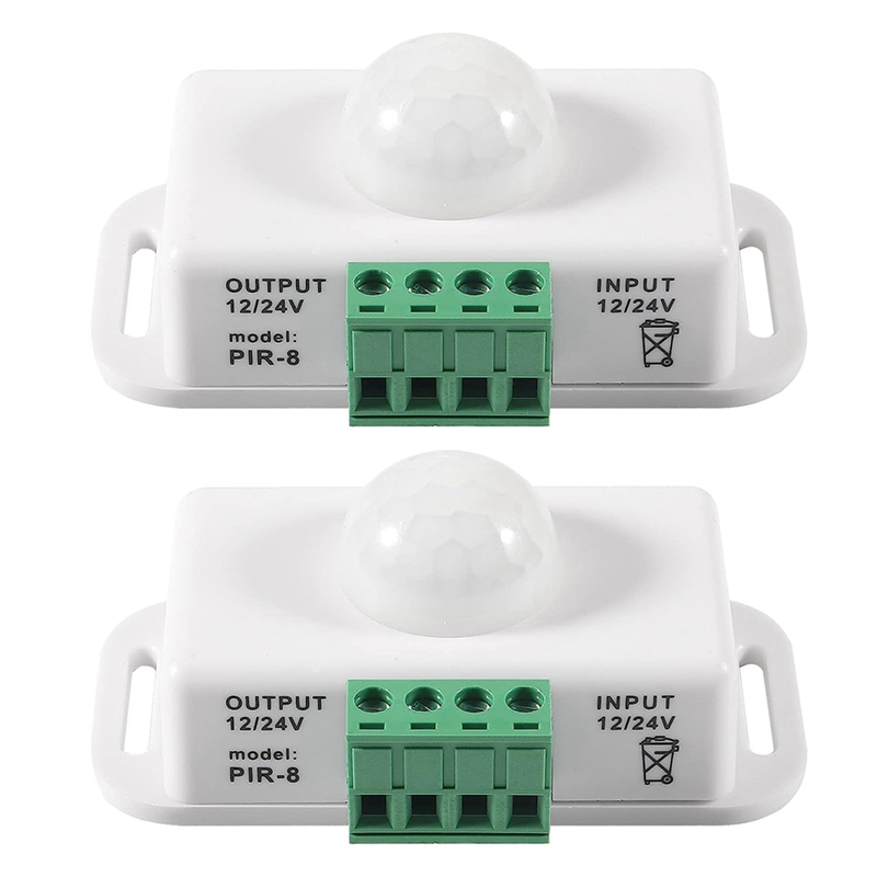 Dc 12v 24v 8a Body Infrared Pir Motion Sensor Switch Motion Sensor