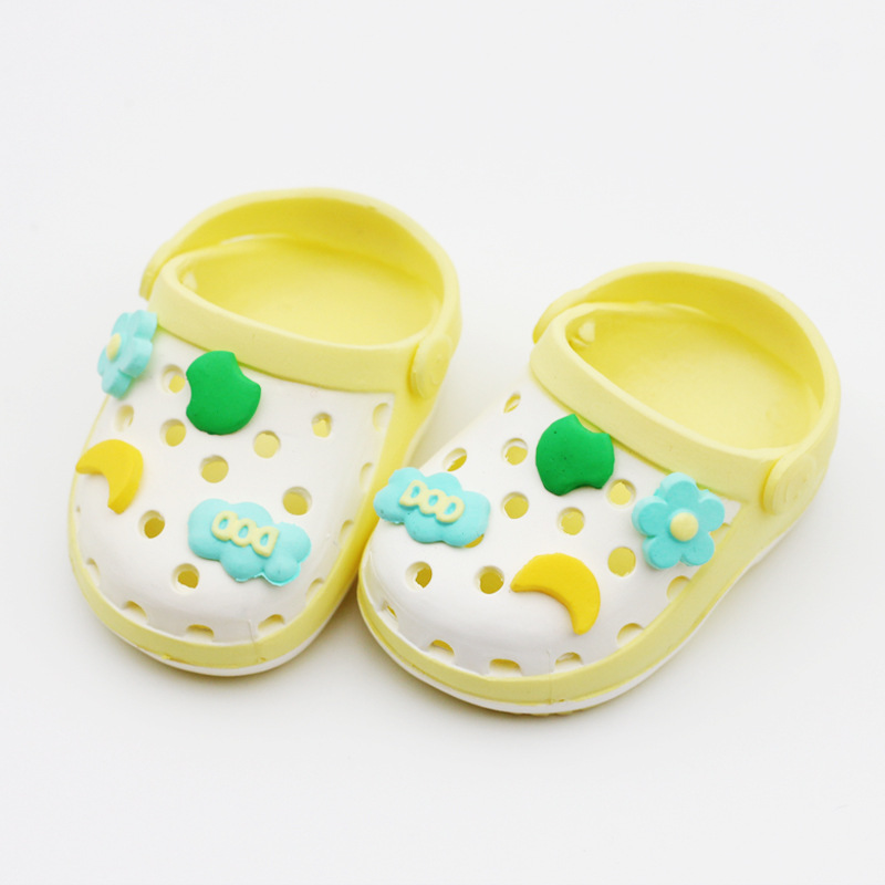 SF Cute Labubu Dolls Slippers Crocs Shoes Doll Accessories For 20cm ...