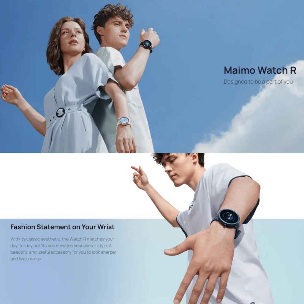 Maimo Smart Watch R GPS HD Screen วัดออกซิเจนในเลือด SpO2 - q7SN7IqX ...