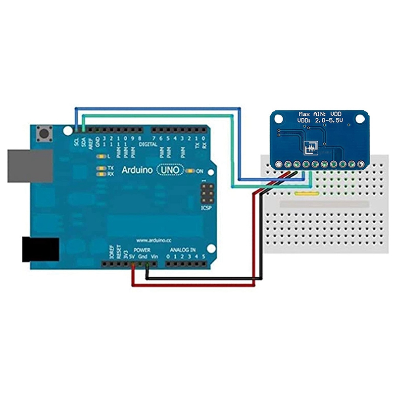 6 PCS ADS1115 Analog to Digital Converter 16 Bit ADC Module Converter ...