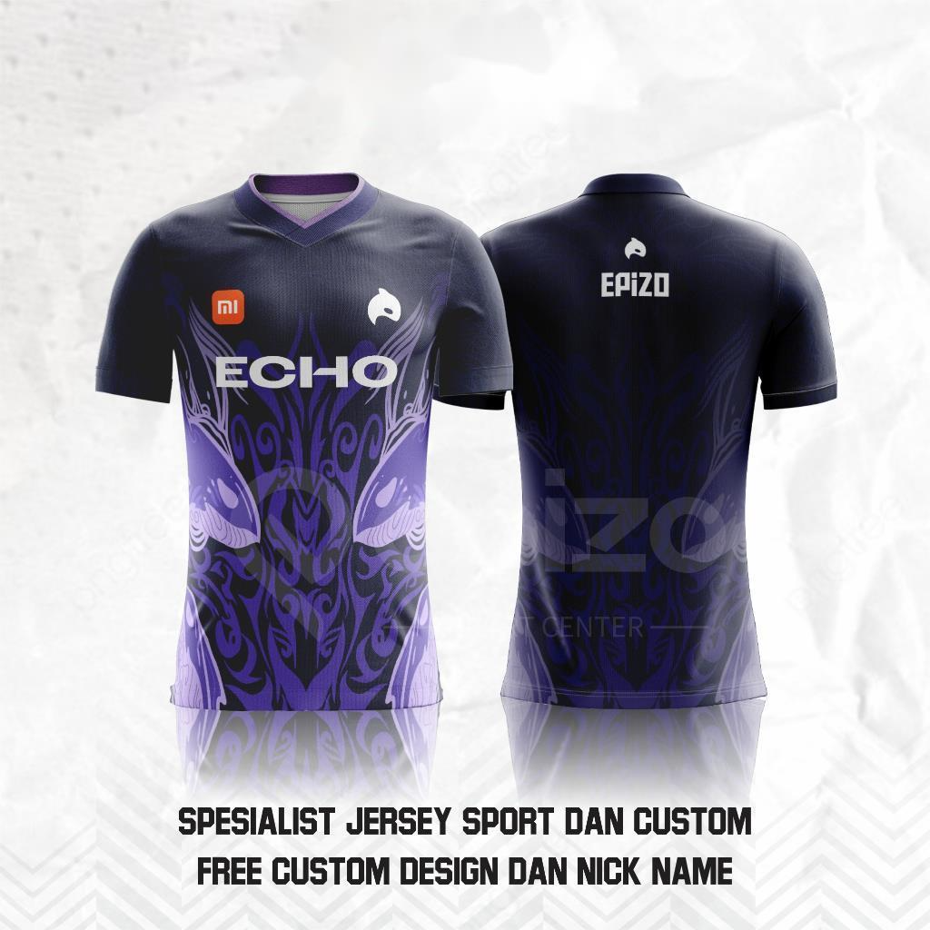 T-Shirt/Jersey Kaos Echo New MPL Season 12s12 2023 Free Custom Nickname | Lazada PH