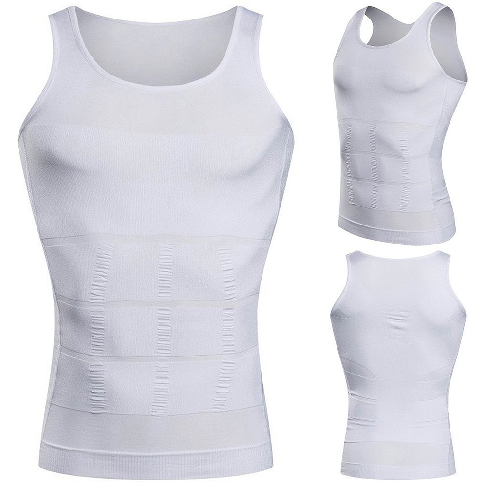 Fat burner chest shrink body shaping fat posture vest men's slimming ...