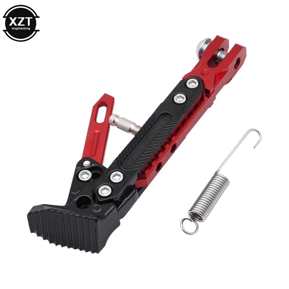 1pcs Motorcycle Kickstand Adjustable Foot Side Support Parking ...