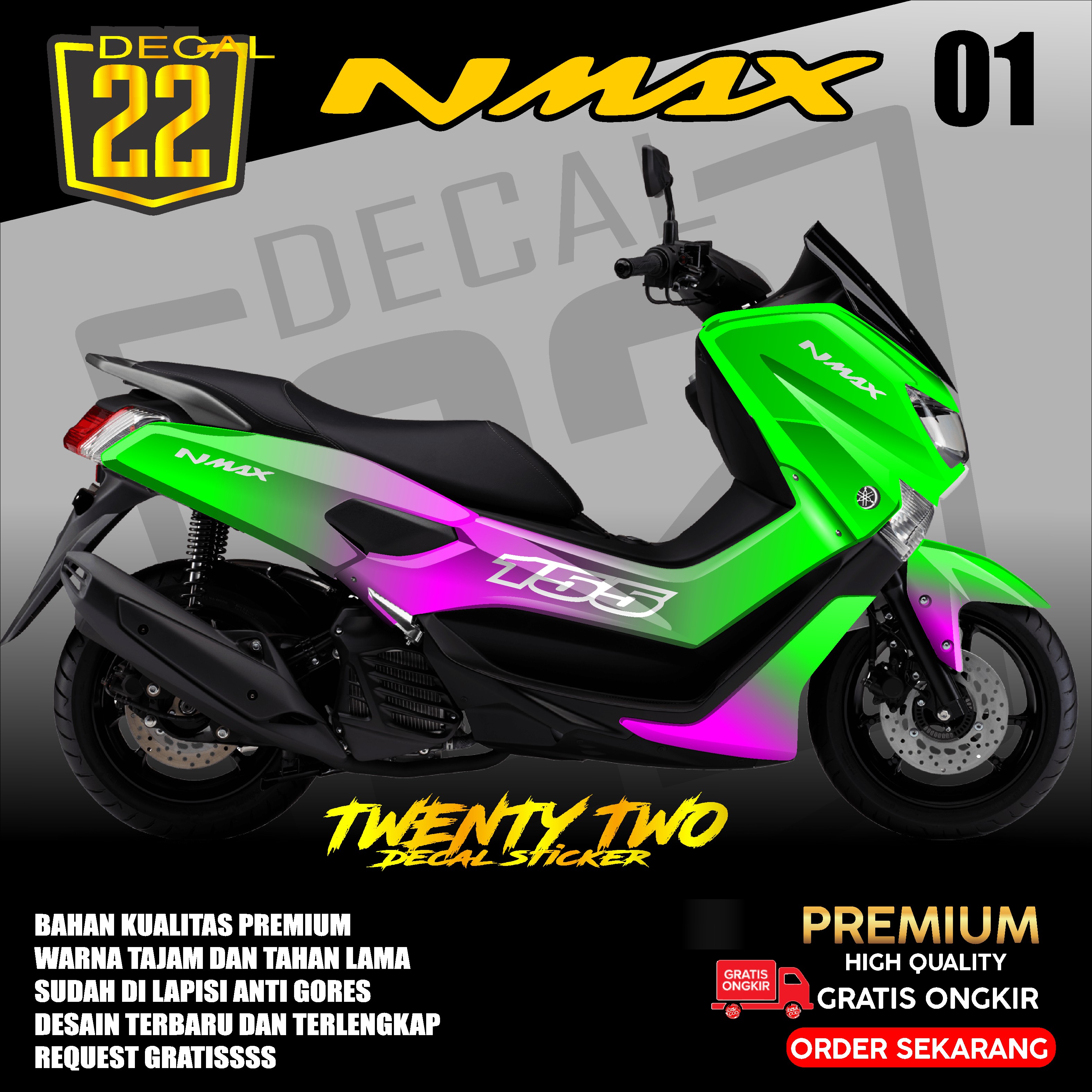 Decal Nmax Old Decal Nmax Full Body Dekal Nmax Stiker Nmax Full Body ...