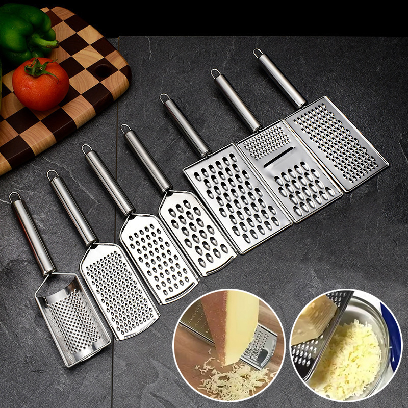 Stainless Steel Handheld Cheese Grater Multi-PurposeKitchen Food ...