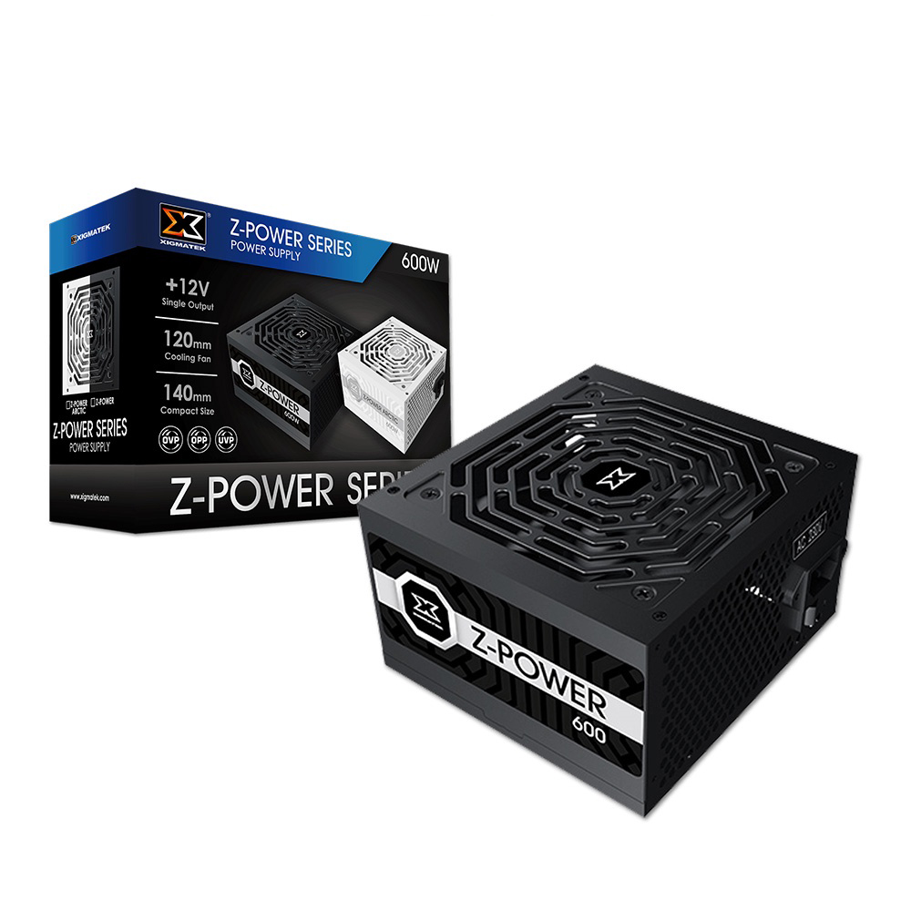 เพาเวอร์ซัพพลาย Power Supply XIGMATEK Z-POWER SERIES 600W | Lazada.co.th
