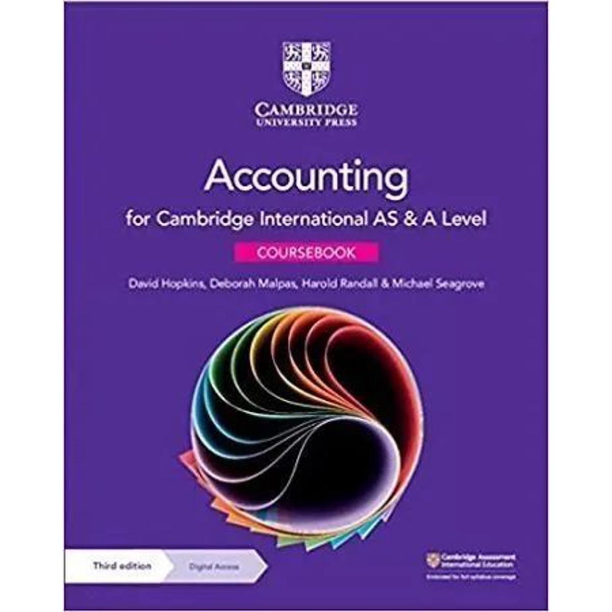 Cambridge International AS & A Level Accounting Coursebook By David ...