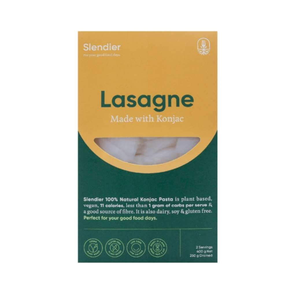 SLENDIER LASAGNE MADE WITH KONJAC, 400g | Lazada PH