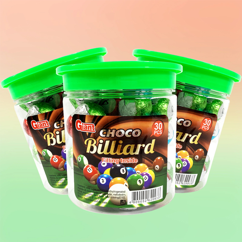 Giant Candy. Choco Billiard Sold Per Jar [T044] | Lazada PH