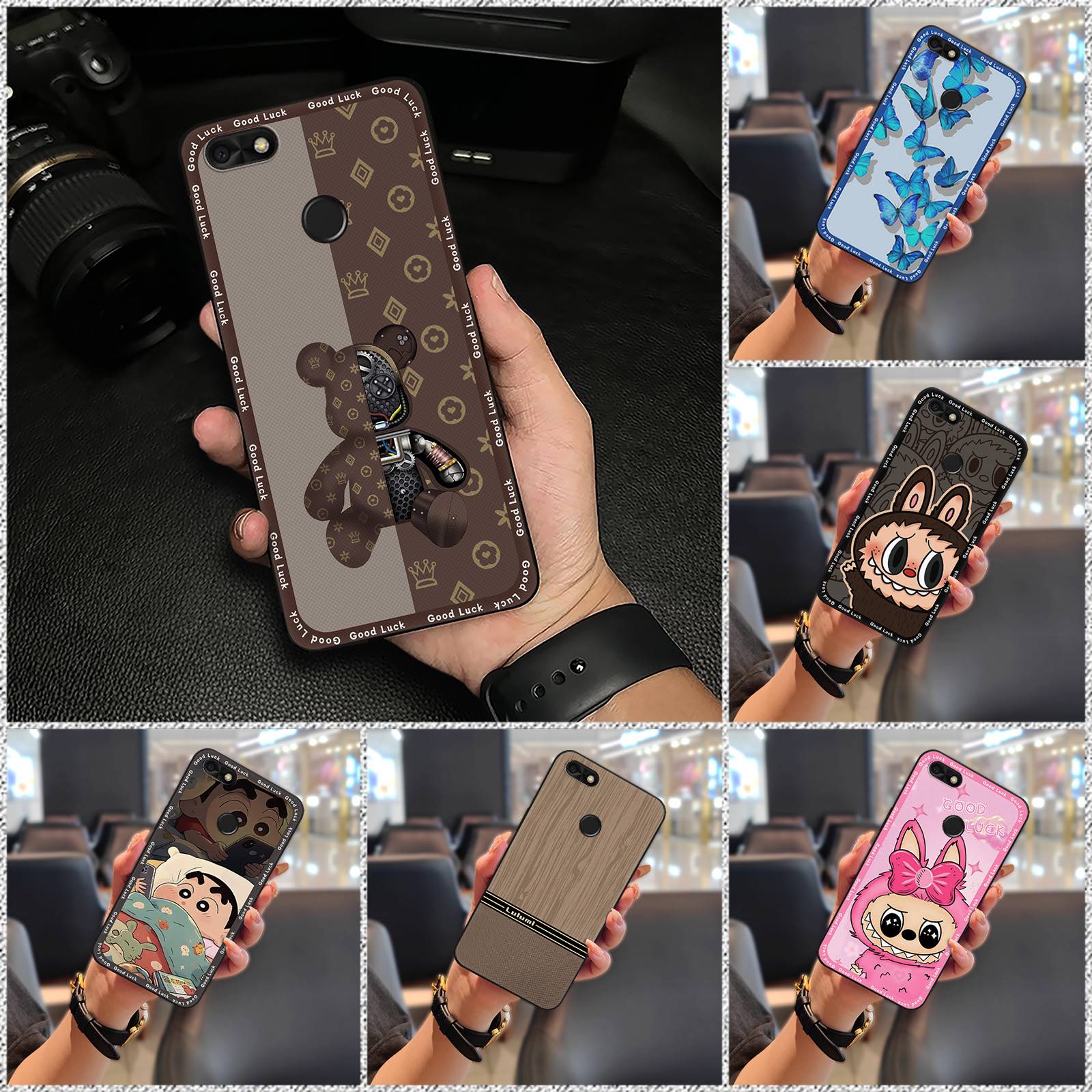 Cover Back Cover Phone Case For Huawei Enjoy 7/Y6 Pro 2017/P9 Lite mini ...