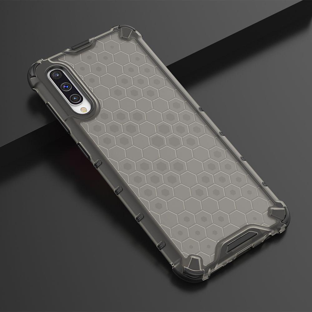 Samsung Galaxy A50 Case, EABUY Honeycomb Box PC + TPU Translucent Case ...