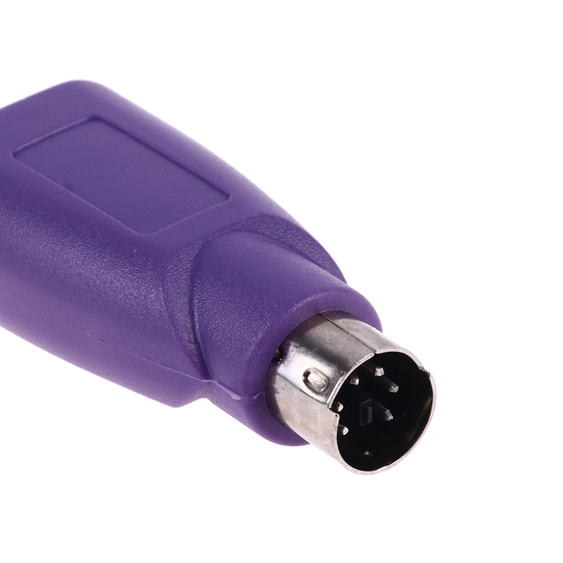 1pair Keyboard Mouse Ps2 To Usb Adapter Converter For Usb Keyboard Mouse Bd