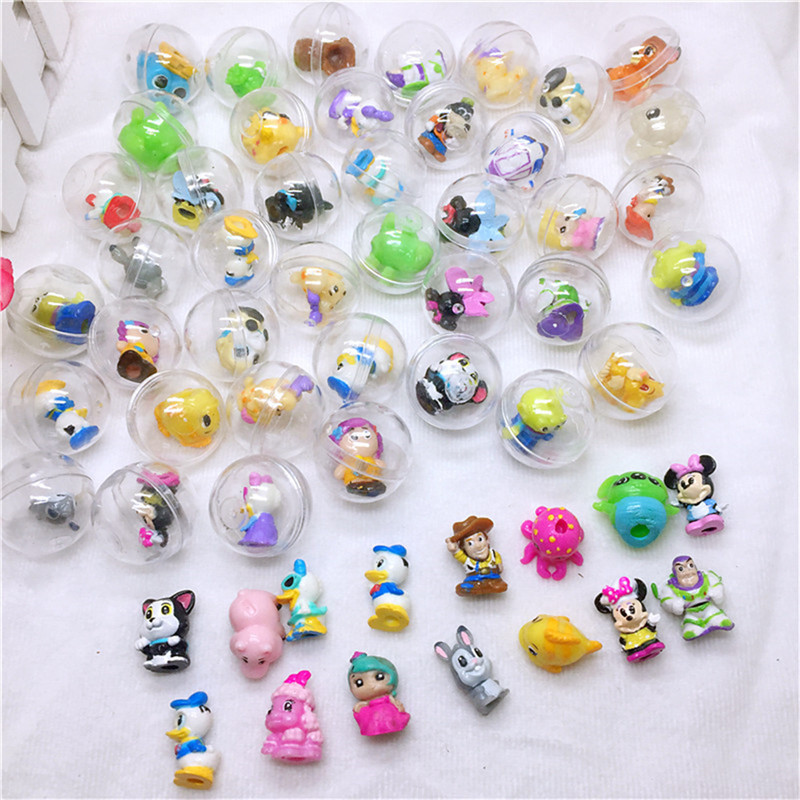 【Petalfall】28mm Diameter Transparent Plastic Ball Capsules Toy With ...