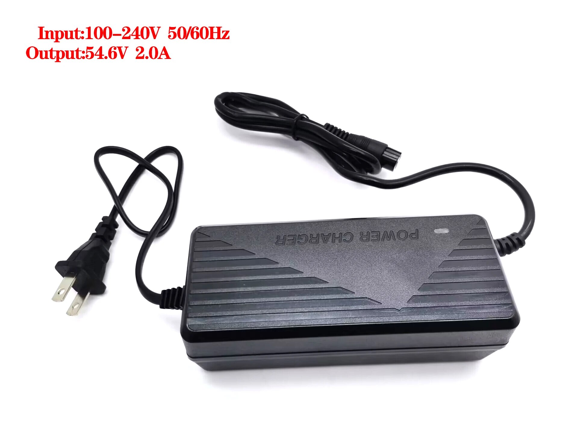 【In-demand】 3 Hole Lithium Charger 54.6v 2.0a Charger For 48v M4 Charge ...
