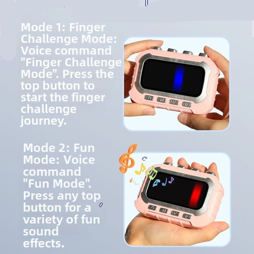 Concentration Toy Electronic Music Rhythm Game Fast Press Light Up Kid ...