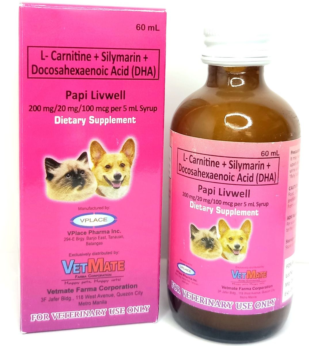 [VET SUPPORT] 60mL PAPI LIVWELL / DIETARY SUPPLEMENTS, HEALTHY LIVER ...