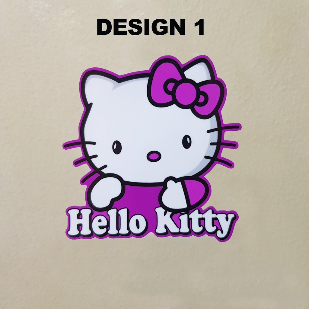 Hello Kitty design, laminated vinyl sticker | Lazada PH