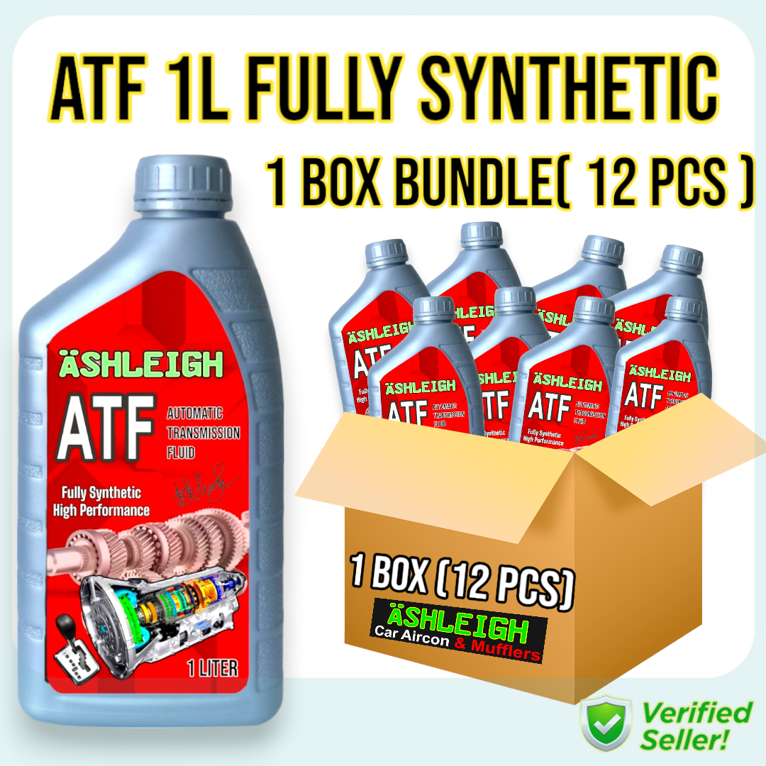1BOX ATF Fluid Automatic Transmission Power Steering Fluid 1Liter Fully ...