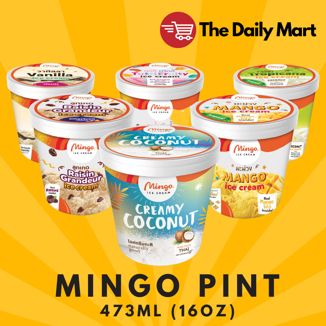 Mingo Ice Cream - Pint Size (16oz) | Lazada Singapore