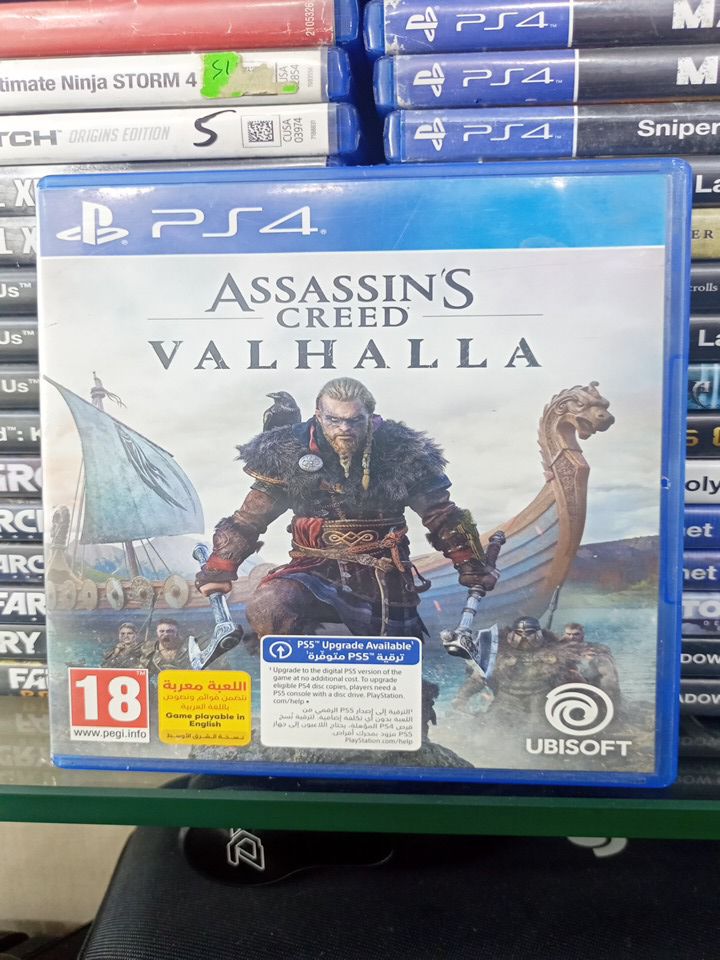 PS4 Game Assassin Creed Valhalla Playstation 4 dvd AC Valhalla | Daraz.pk