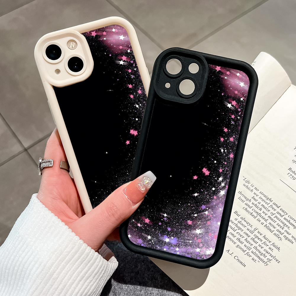 Hotinga for OPPO Reno13 F Reno 13 Pro 5G Back Cover Star Glitter ...