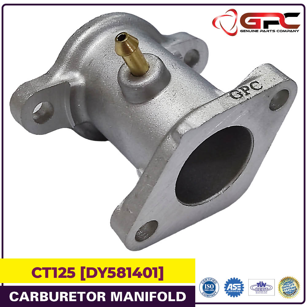 GPC Kawasaki CT125 Carburetor Manifold / Inlet Pipe [DY581401] | Lazada PH