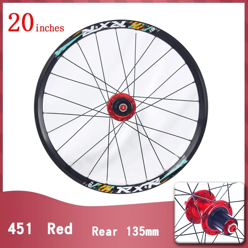 Original RXR 20 Inch 406 Mountain Bike Wheels 20'' MTB Bicycle Hubs ...