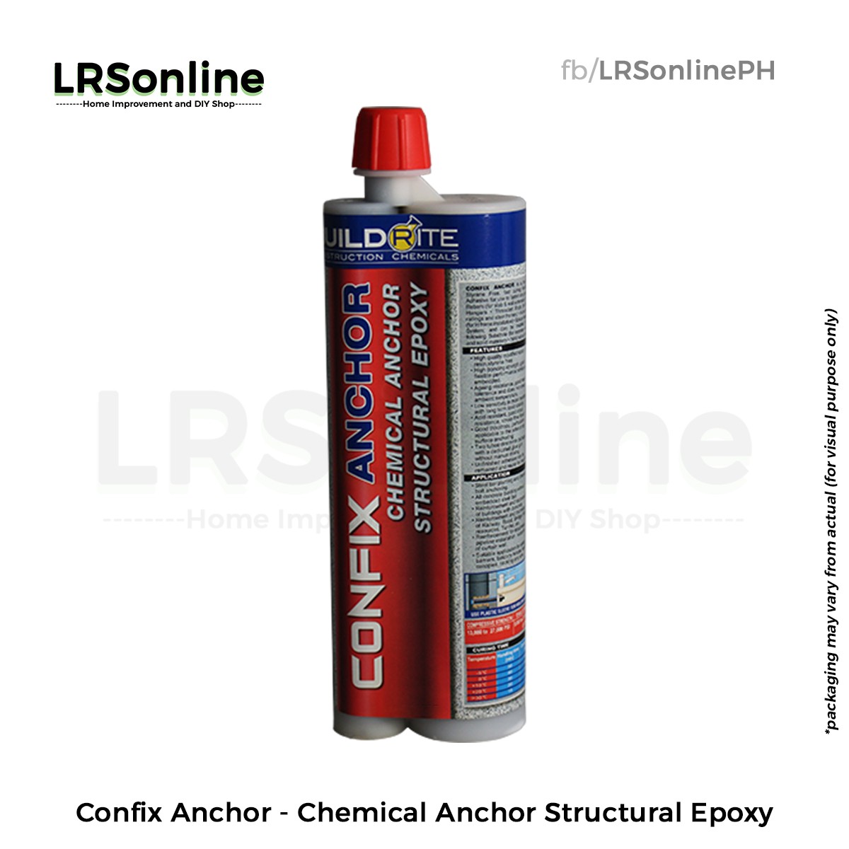 Confix Anchor - Chemical Anchor Structural Epoxy - 500mL | Lazada PH