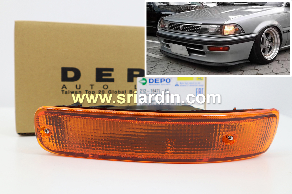 Toyota Corolla EE90 AE92 88-91 Front Bumper Lamp | OE Part Number L ...