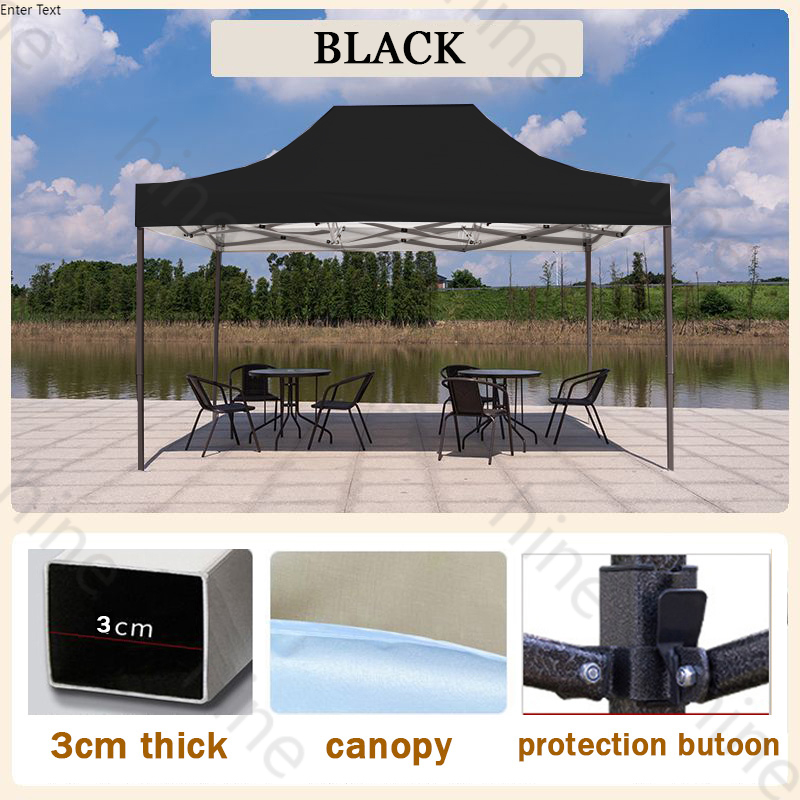 Outdoor Waterproof Retractable Tent 3x3m/3x4.5m Folding Night Market ...