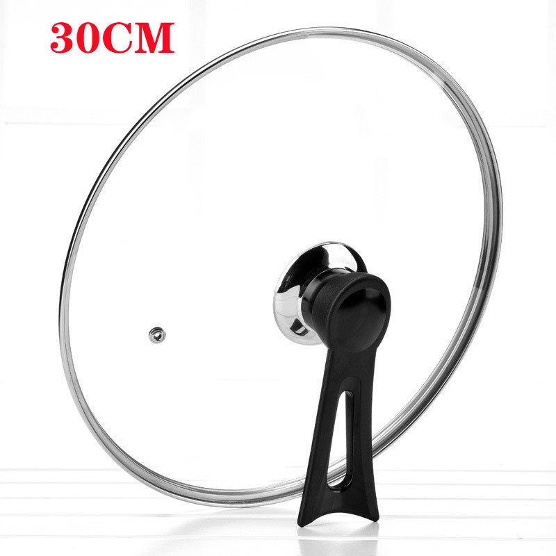 Homehloder visual toughened glass cover,suit for Wok pan Kaldero and ...