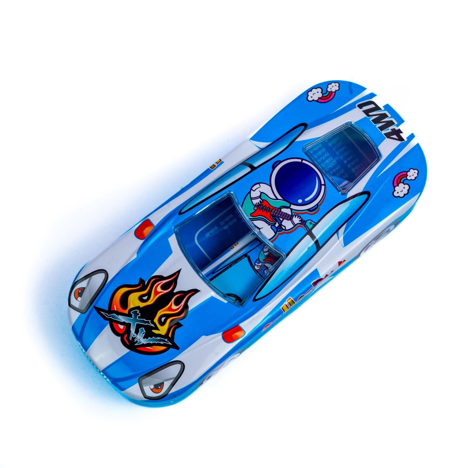 Geometry Box Pencil Box For Kids Car Design With A Mini Free Car Box ...