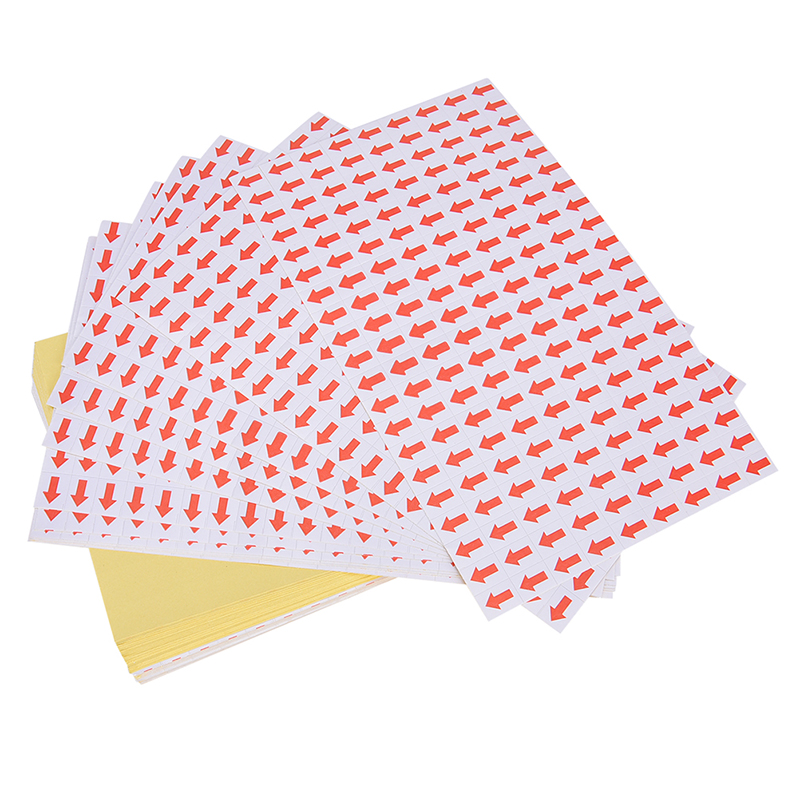 10800 Pcs Red Arrow Stickers Mistake Defectives Marking for Rework ...