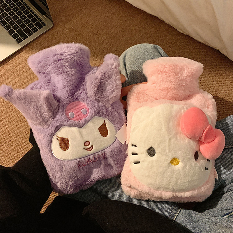 Sanrio Hello Kitty Plush Hand Warmer Heat Pack Cute Kuromi Cinnamoroll ...