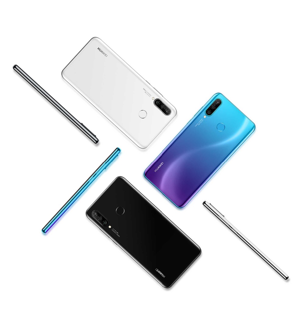 For HUAWEI P30 Lite Nova 4e Smartphone Kirin 710 Octa Core Android 9.0 FingerPrint ID 3340 mAh 6 ...