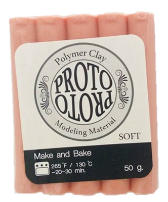 ART HUB - NARA Proto Polymer Clay Oven-bake 50 grams (Various Colors Available, Oven Bake ...