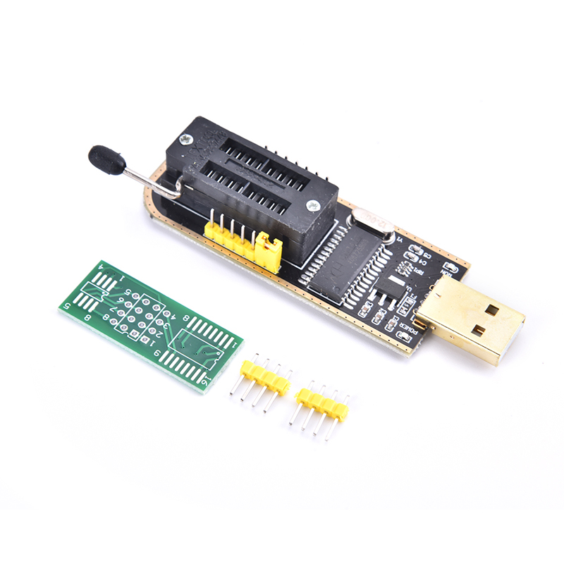 CH341A 24 25 Series EEPROM Flash BIOS USB Programmer Module + SOIC8 ...