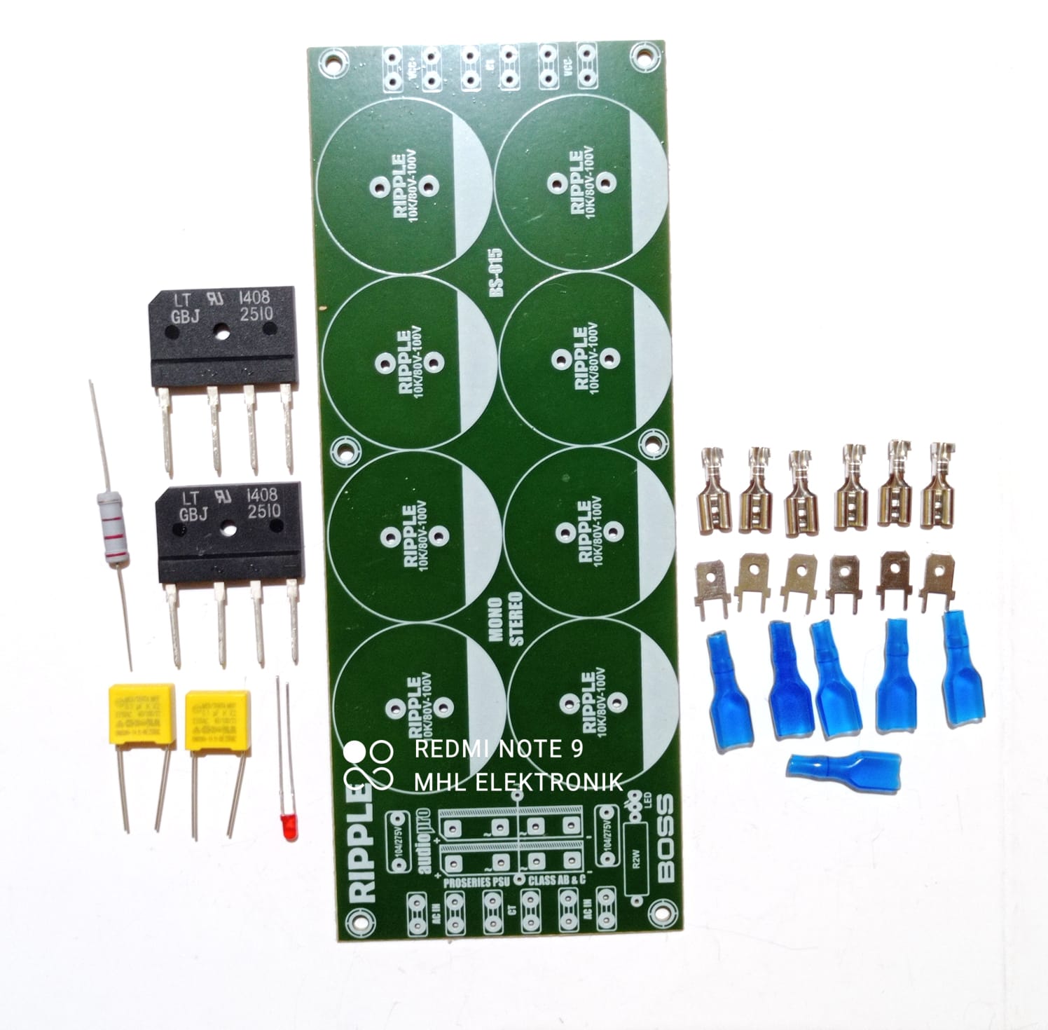 PCB PSU 8 Elco Plus Komponen Lengkap | Lazada Indonesia