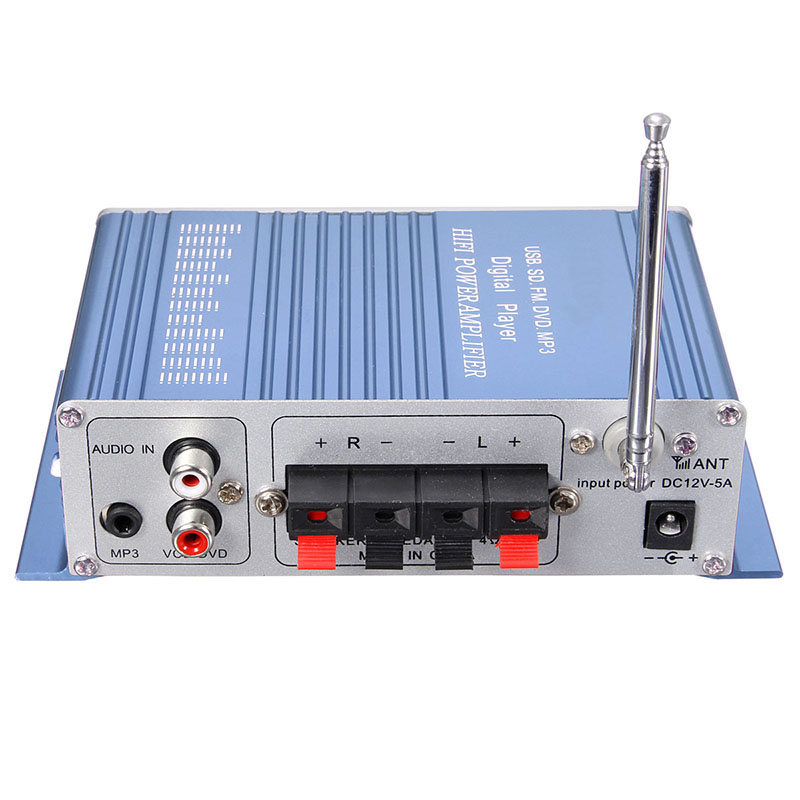 2CH Hi-Fi New Stereo Booster DVD FM Universal Serial Bus SD MP3 Speaker ...