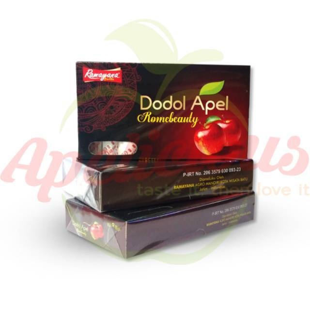 Dodol buah apel merah oleh-oleh khas Malang Batu | Lazada Indonesia