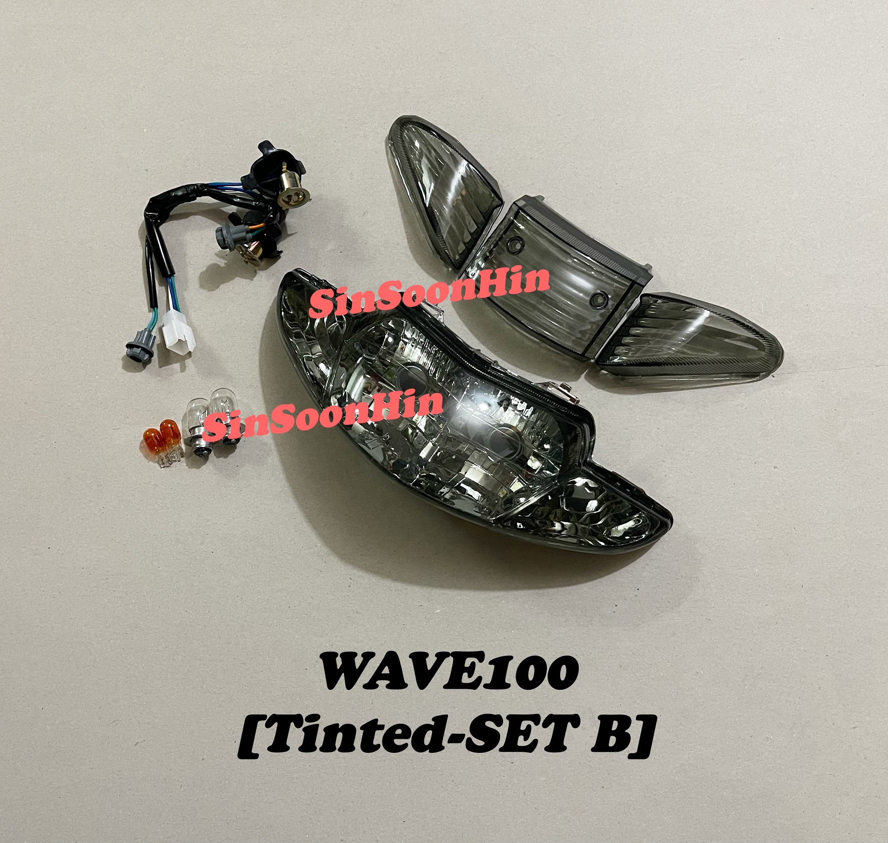 Honda WAVE100 Head Lamp (FREE BULB) / Socket / Tail Lamp [ Standard ...
